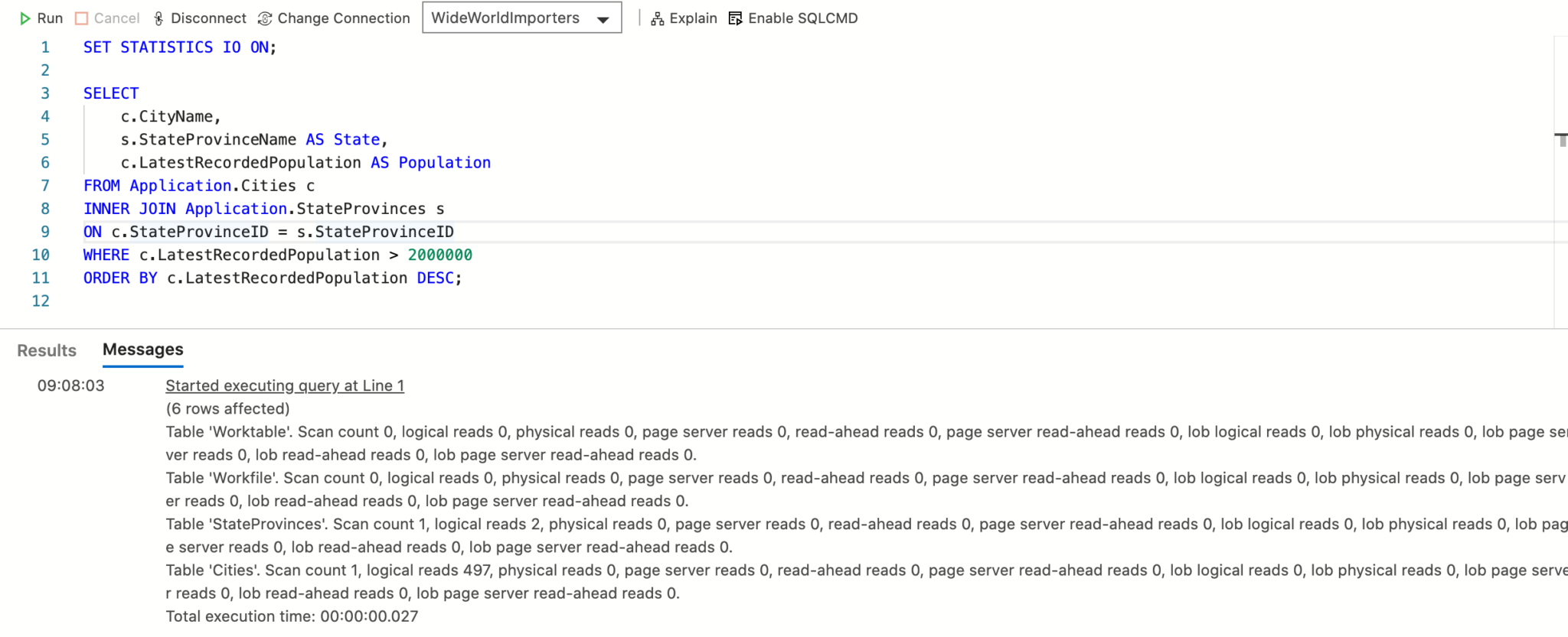 What Is Statistics Io In Sql Server
