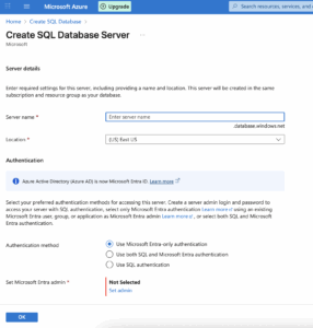 Create an Azure SQL Database for Free